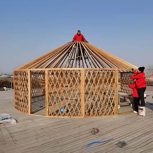 Wood Yurt Plus - Buy Wood Yurt Plus Product on Sinoyurt